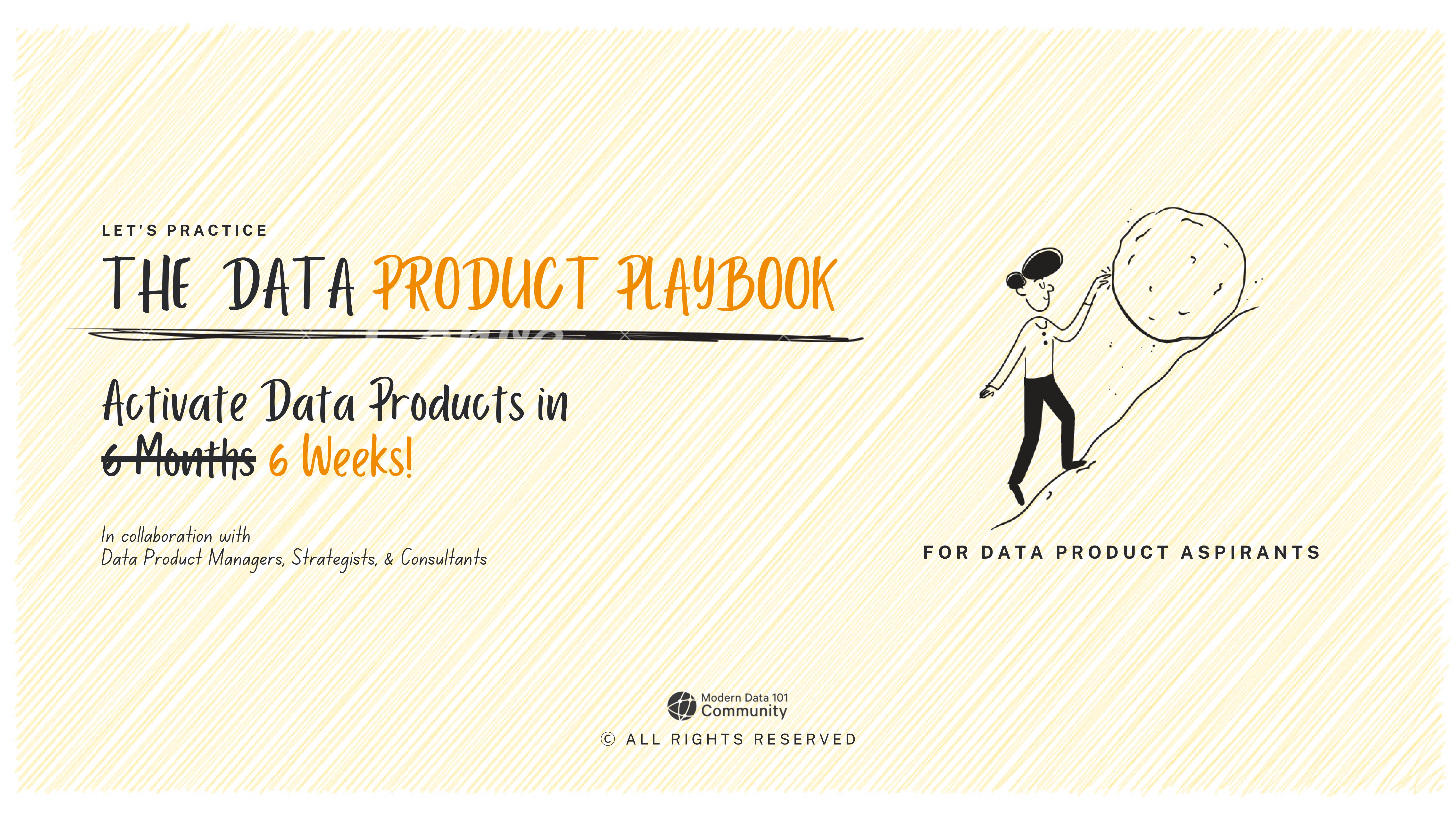 Data Product Playbook